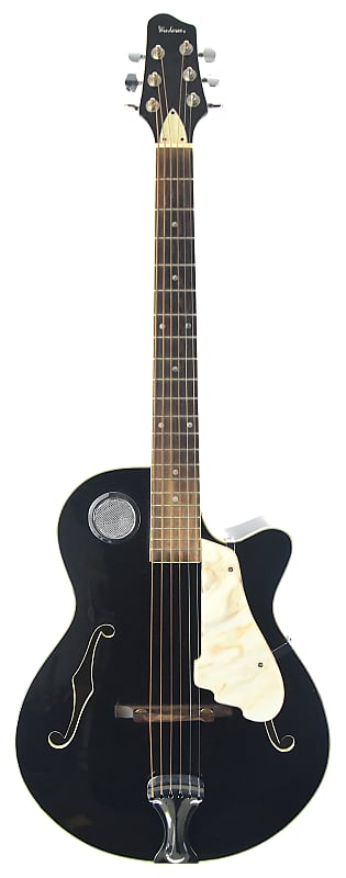 Windaroo Archtop Acoustic Guitar Black | Reverb