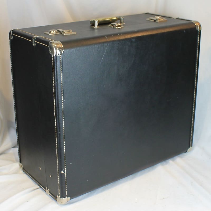 Black Italian Accordion Hard Case 22" x 18.50" x 12" (56cm x | Reverb