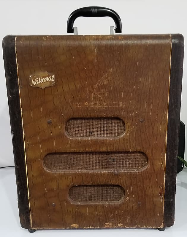National Valco Art Deco Jazz Era Guitar Amp 1940s | Reverb Australia
