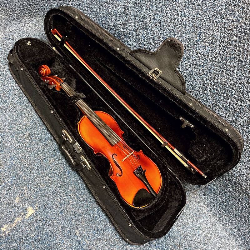 Bellafina Corelli ML-10 4/4 Size Violin w/ Case, Bow & Rosin | Reverb