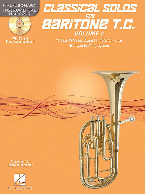 Classical Solos For Baritone T C Vol 2 Baritone Treble Clef | Reverb