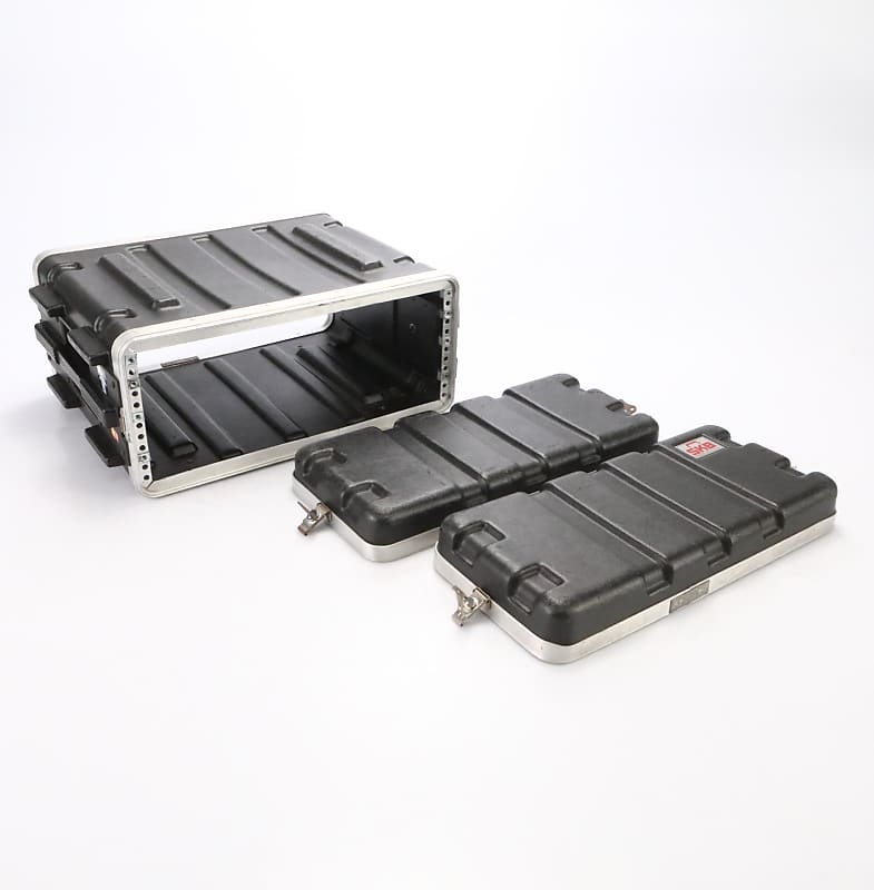 SKB 4-Space 4U 17" Deep Molded Heavy Duty Rack Case #48187 | Reverb
