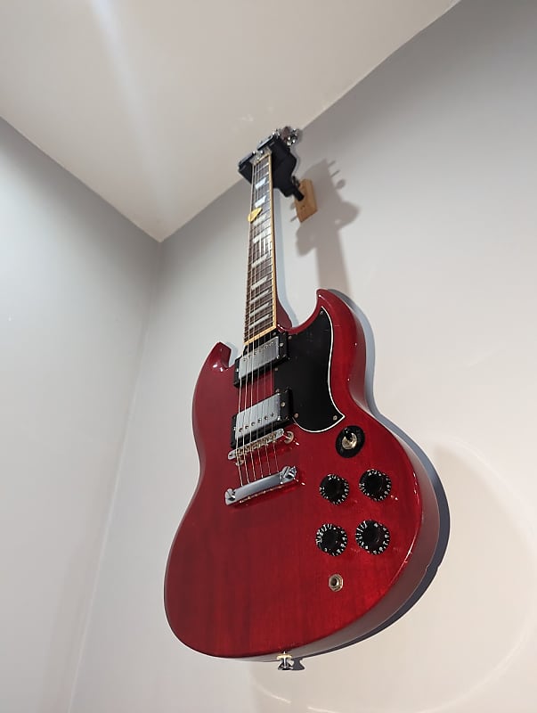 Epiphone SG G400R Open Book Headstock Trapezoid Inlays - | Reverb UK