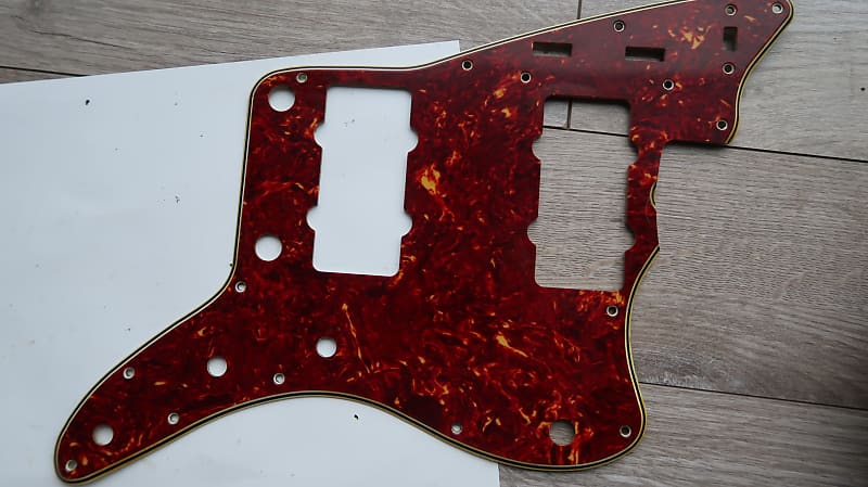 62 Fender Jazzmaster 1962 thru 1971 Red Tortoise / Celluloid | Reverb
