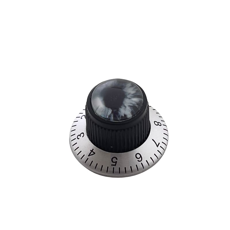 Dragon Eyes (Serpent - Black and White) - Custom Guitar Knobs | Reverb