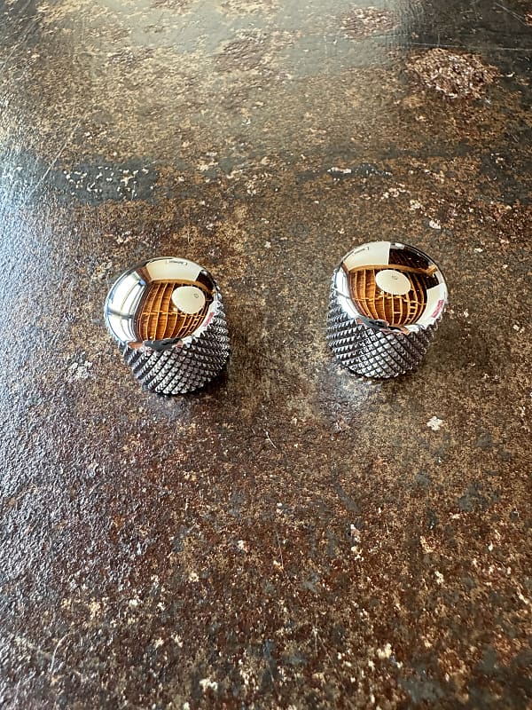 Fender Telecaster knobs Chrome | Reverb