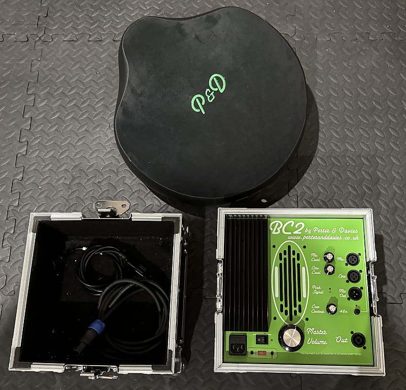 Porter & Davies BC2 Tactile Drum Monitor w/Saddle Throne | Reverb