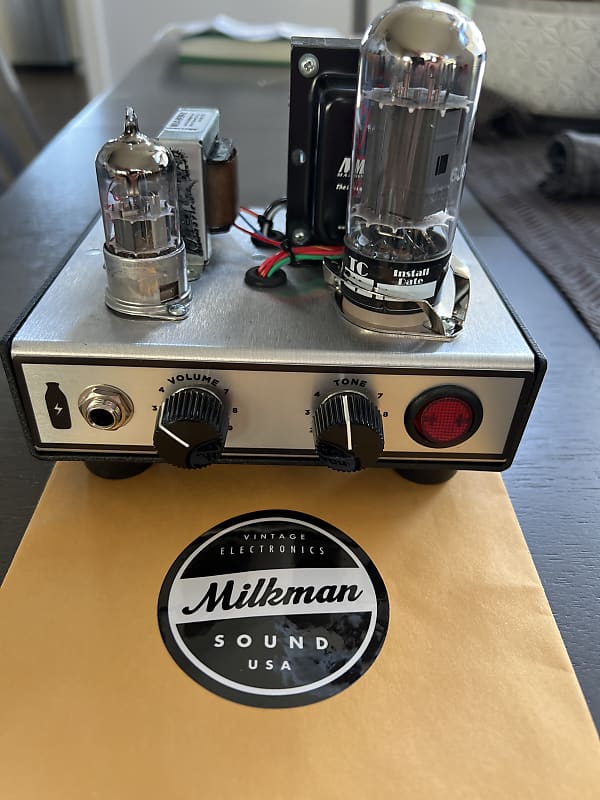 Milkman Mini 5 Watt Amplifier Head 2021 Aluminum | Reverb