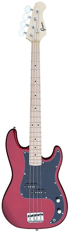 Groove P2024 electric bass - precision shaped - Red | Reverb