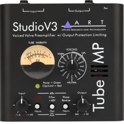 ART Tube MP Studio V3 Tube Microphone Preamp Bundle with Pro | Reverb