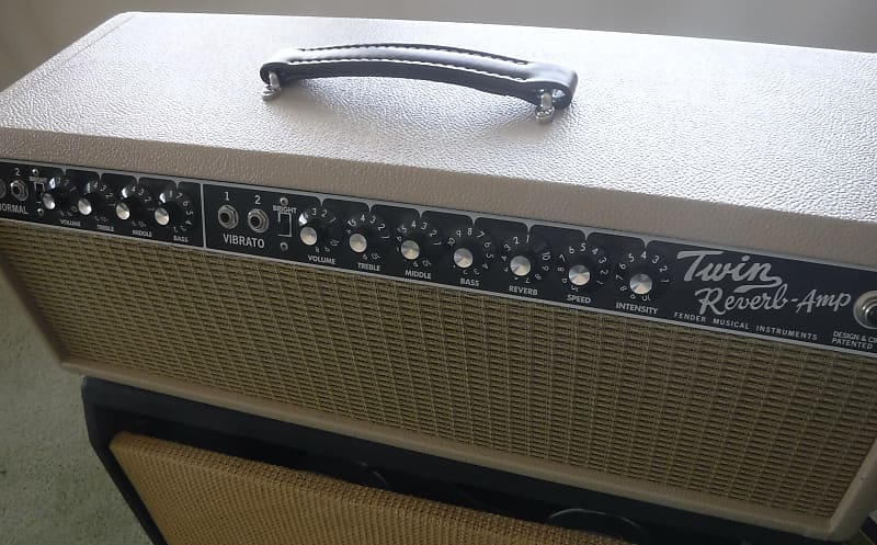 Fender '65 Reissue Twin Reverb All-Tube Amplifier Head - Mint | Reverb
