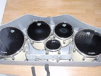 Pearl Championship Quint Tom Set Off White - Package Deal | Reverb