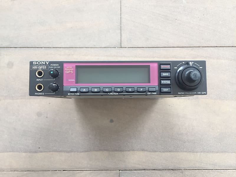 Sony HR-GP5 Guitar Processor Multi Effects (Made in Japan) | Reverb