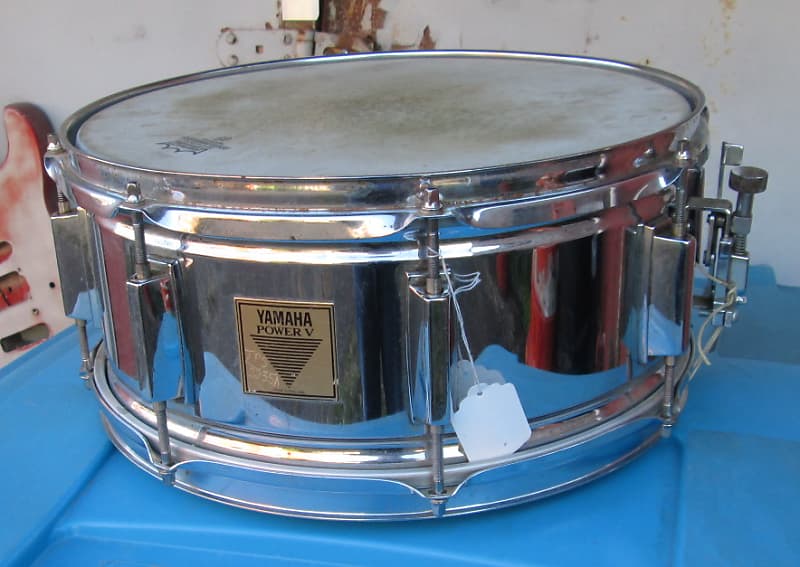 Yamaha Power V 6x14" 8-Lug Snare Drum Made in England | Reverb