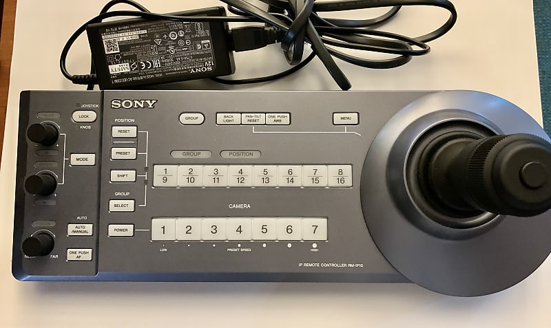 Sony RM-IP10 IP Remote Controller Dark Gray | Reverb