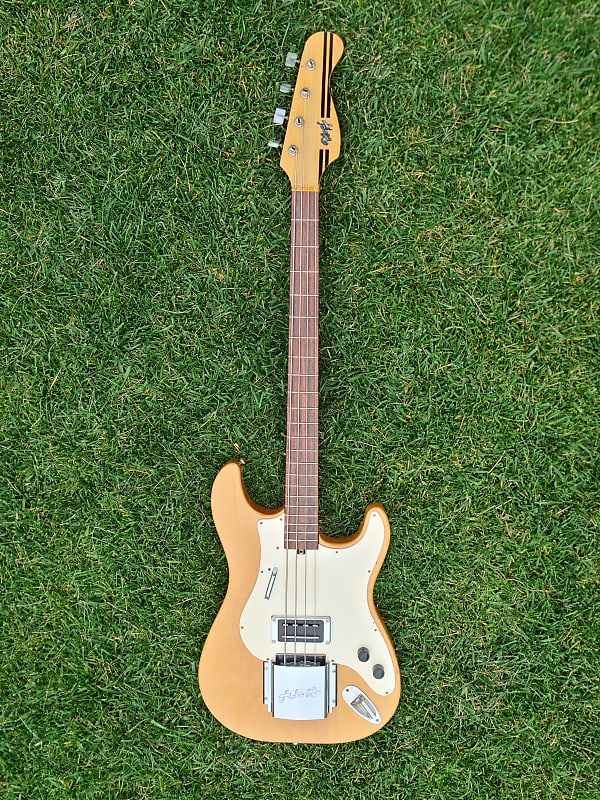 Vintage Hopf Electric Bass 10 007 2 „Satellite Bass” 70s | Reverb