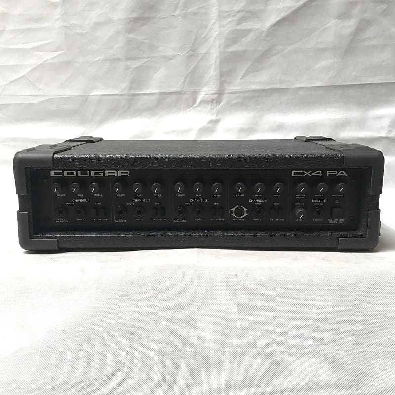 COUGAR CX4 PA Guitar head 80´s era. Made in Leeds-England | Reverb