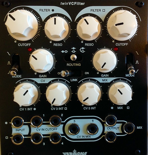 Vermona twinVCFilter eurorack module | Reverb
