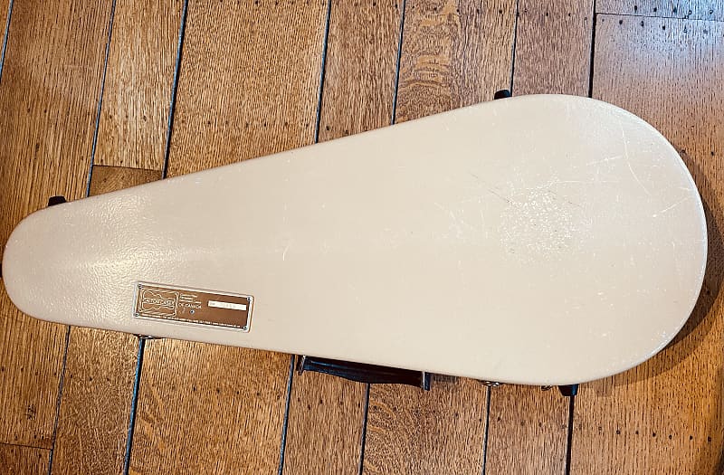 Calton Mandolin Case Approx. 2009 - Tan fiberglass | Reverb