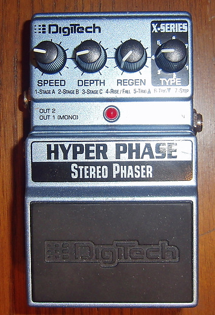 DigiTech Hyper Phase 2010 Silver Metallic | Reverb