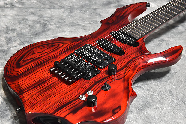 ESP Forest GT Custom See Thru Red | Reverb