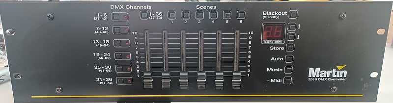 Martin 2518 Dmx Controller | Reverb