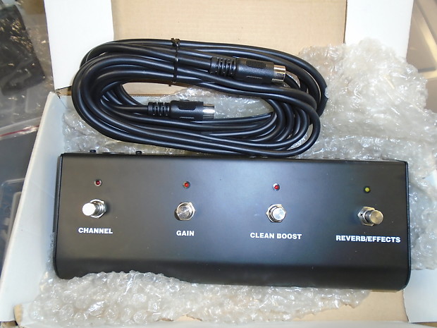 Randall 4 Button Footswitch with 6 pin DIN cable | Reverb