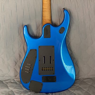2022 Ernie Ball Music Man EBMM JP15 - Diablo Blue | Reverb