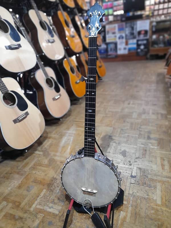 Vintage open back banjo labelled H.A. Weymann & Sons possibly | Reverb