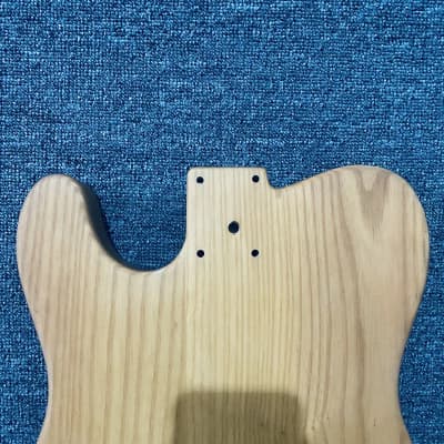 Ash Wood String Through Telecaster Tele Style Body | Reverb