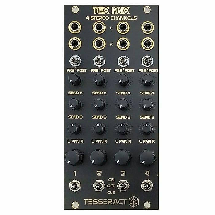 Tesseract Modular Tex Mix 4 Stereo Channels Expandable | Reverb UK
