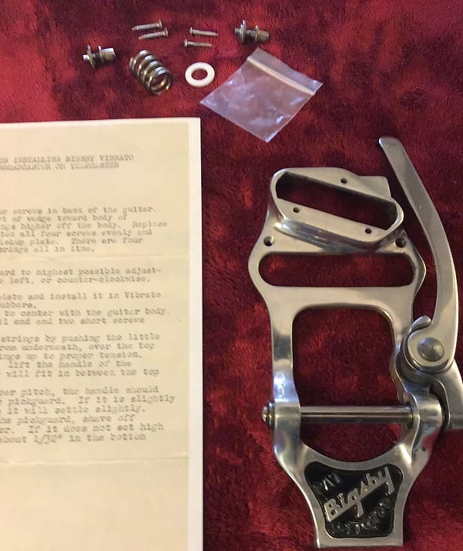 Bigsby B16 Vibrato Tailpiece for Telecaster | Reverb