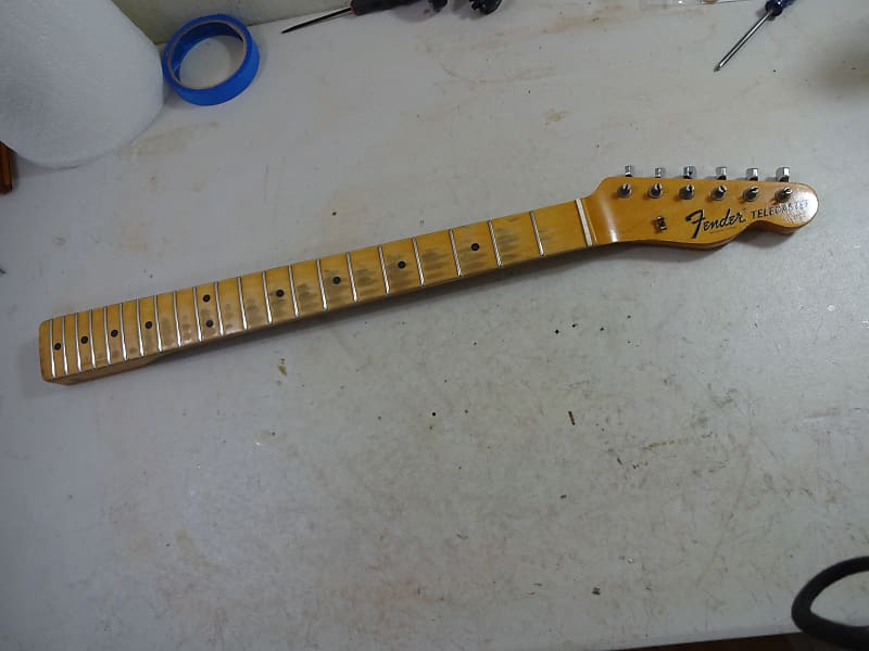 Fender Telecaster 1968 - maple cap neck & tuners stainless | Reverb