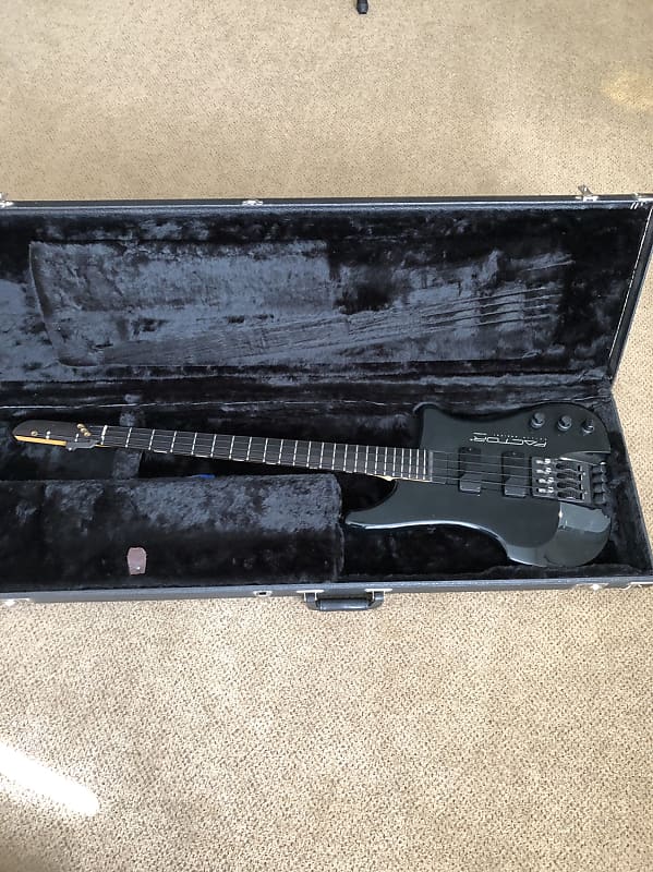 Kubicki Ex Factor 1988 Black Drop D Bass Guitar in | Reverb UK