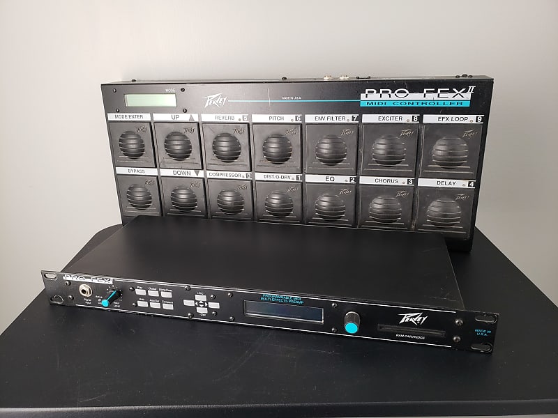 Peavey Pro Fex II Programmable MIDI Multi-Effects Preamp w/ | Reverb