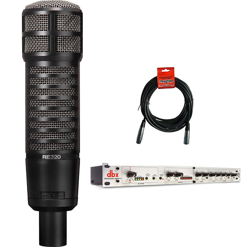 Electro-Voice RE-320 Premium Dynamic Microphone Bundle with | Reverb