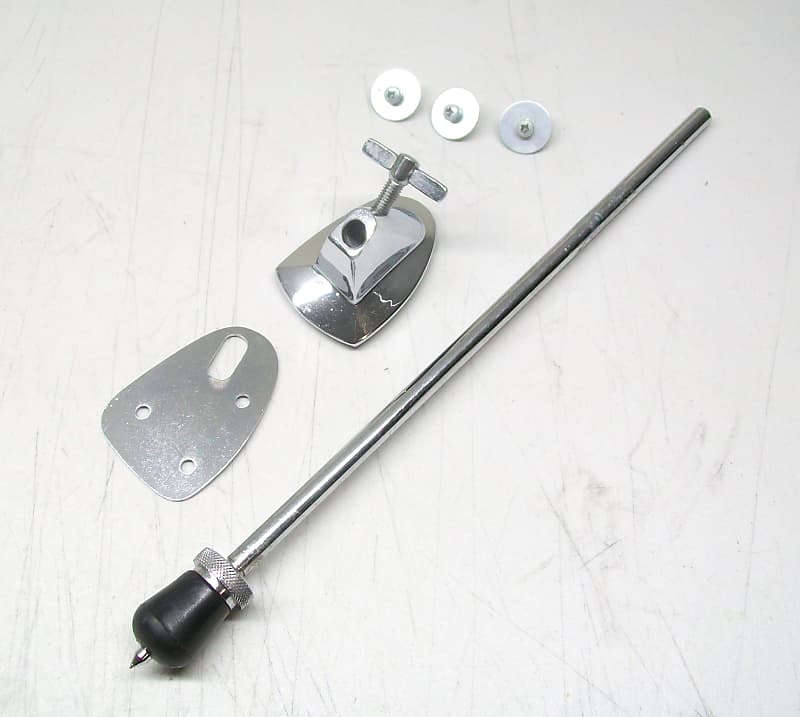 Vintage Ludwig Spur Leg and Mount for Bass Drum Rocker USA | Reverb