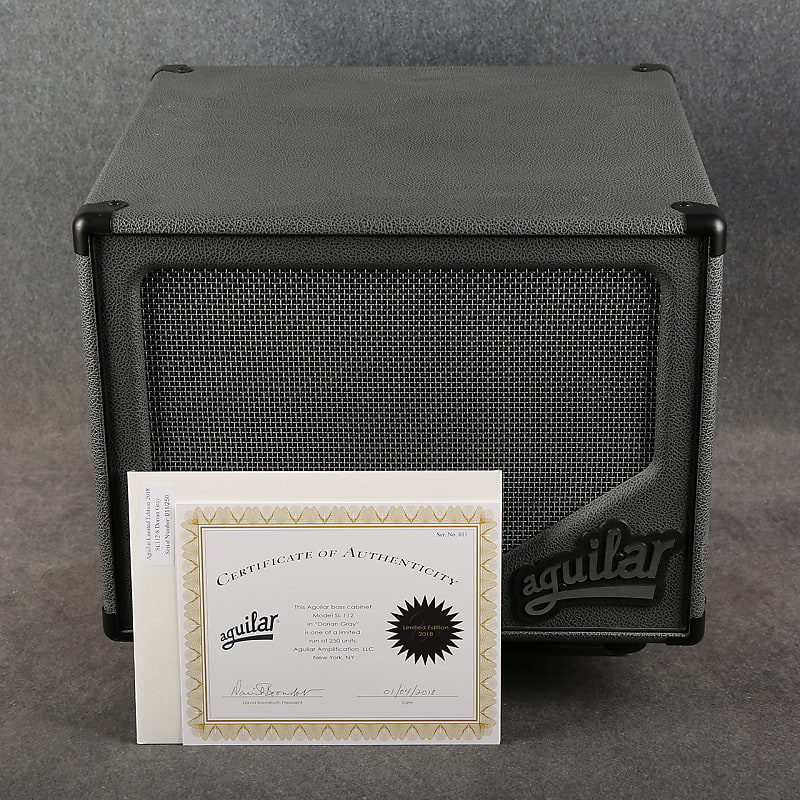 Aguilar Limited Edition SL112 - Dorian Grey - 2nd Hand | Reverb UK