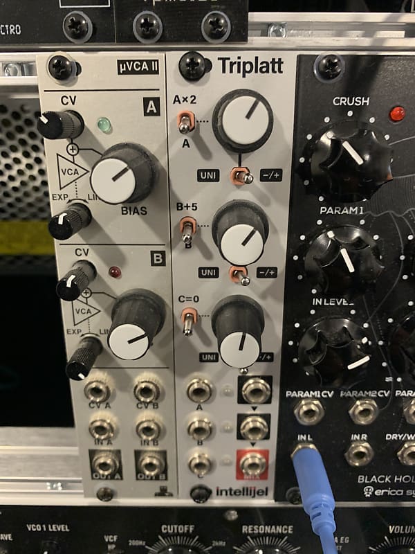 Intellijel Triplatt Mixer + Voltage Utility | Reverb