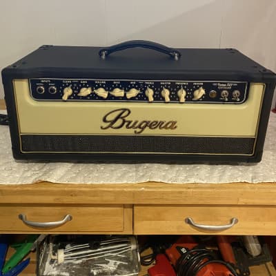 Bugera V22 Infinium Tube amp head with 212 Speaker Cab | Reverb