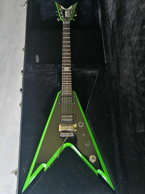 Dean Dimebag Razorback V (incl. Original Case) 2007 Black w/ | Reverb