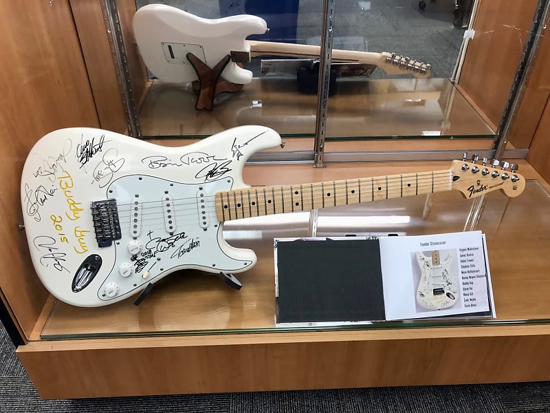 Standard Stratocaster®, Maple Fingerboard, Arctic White, | Reverb