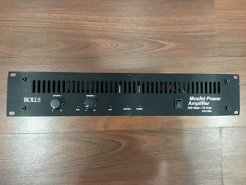 Rolls Rolls RA2100b 2-Channel 100 Watts/RMS Channel @ 4 Ohms | Reverb
