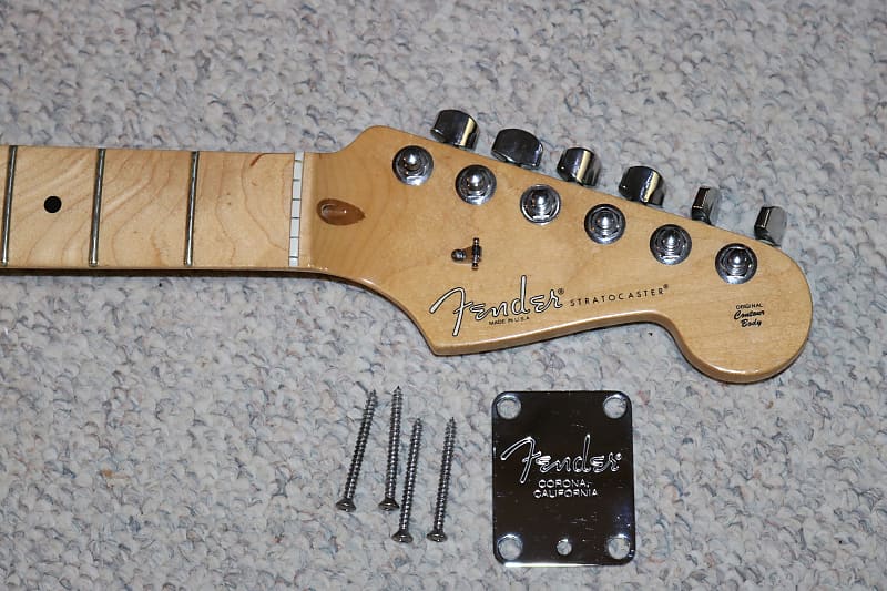 2012 Fender USA Stratocaster Loaded Neck - Maple | Reverb