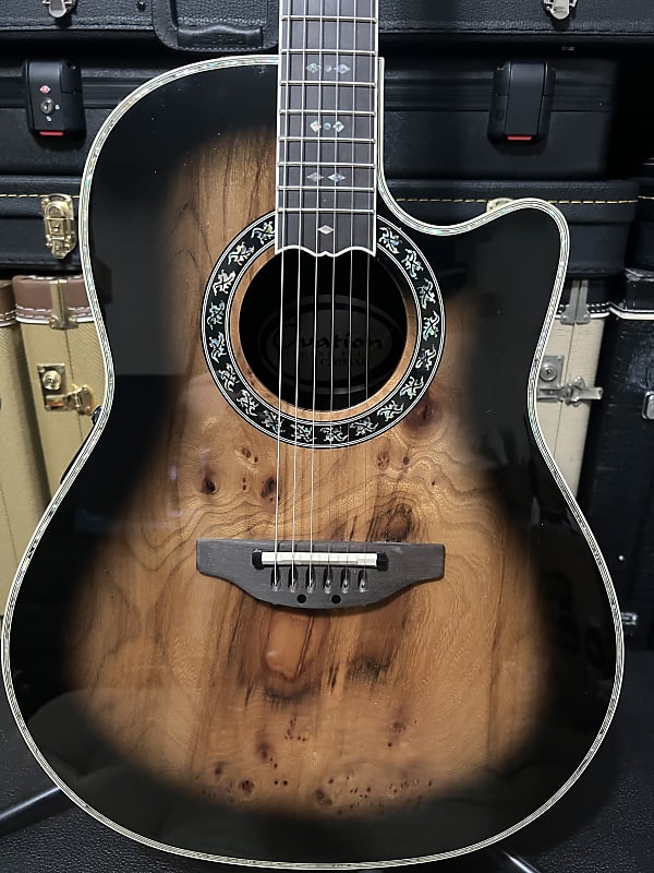 Ovation Legend Plus 2000’s - Elm Burl Top | Reverb