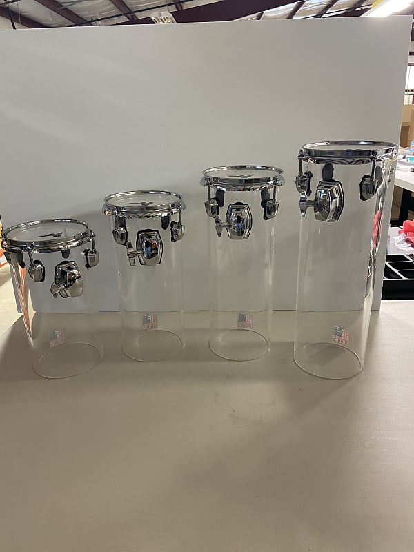 RL Drums RL 1218-CT 2021 Clear acrylic | Reverb