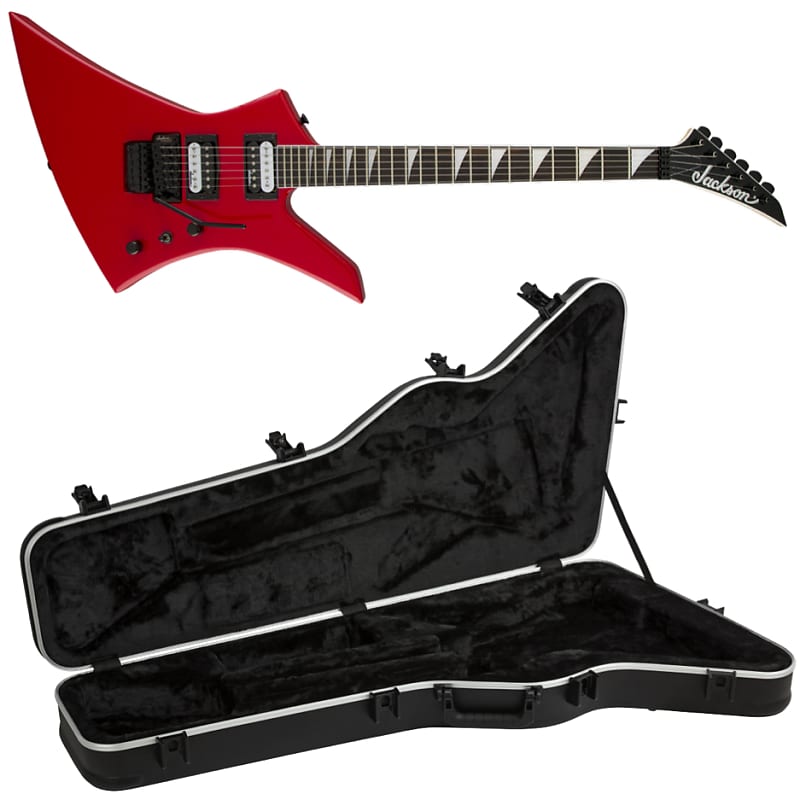Jackson Kelly JS32 Guitar Ferrari Red & Jackson Kelly Molded | Reverb