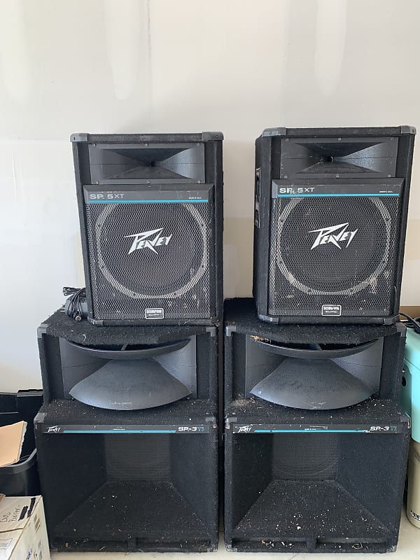 Peavey Pair SP3 TI Black Carpet | Reverb