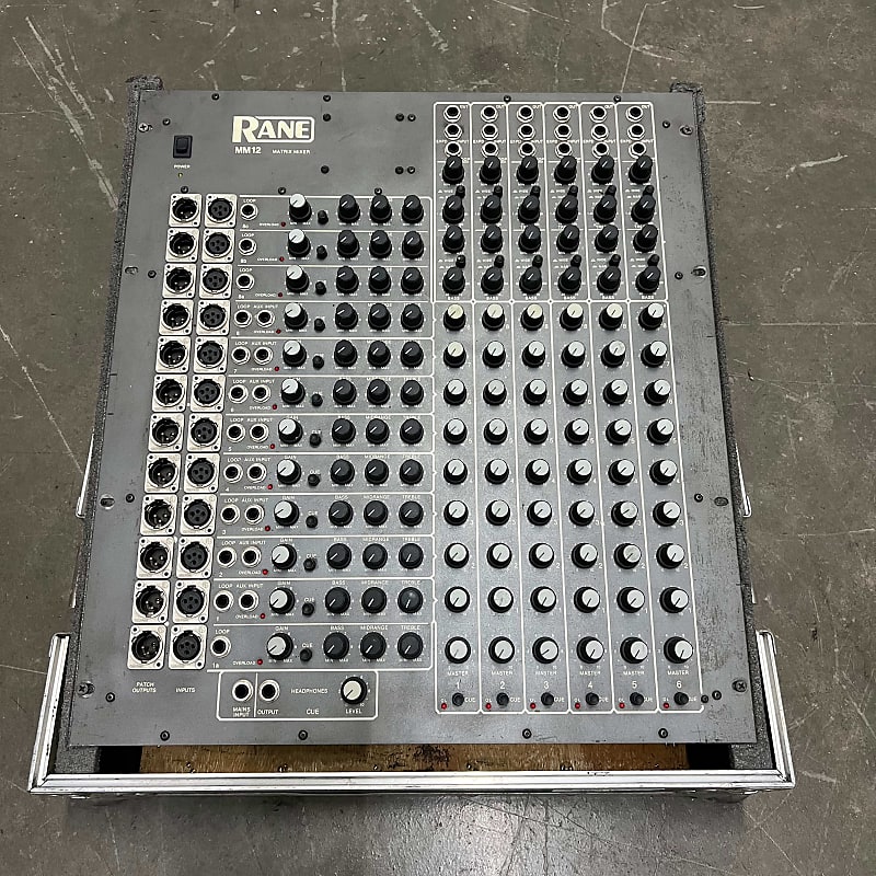 Rane MM-12 monitor matrix mixer mic line splitter | Reverb