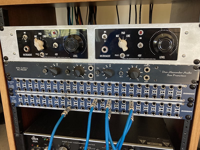 Dan Alexander 1272 Dual Channel Mic Preamp (vintage racked | Reverb